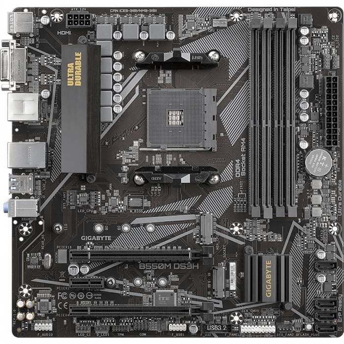 Материнская плата Gigabyte B550M DS3H - купить выгодно в 28BIT.