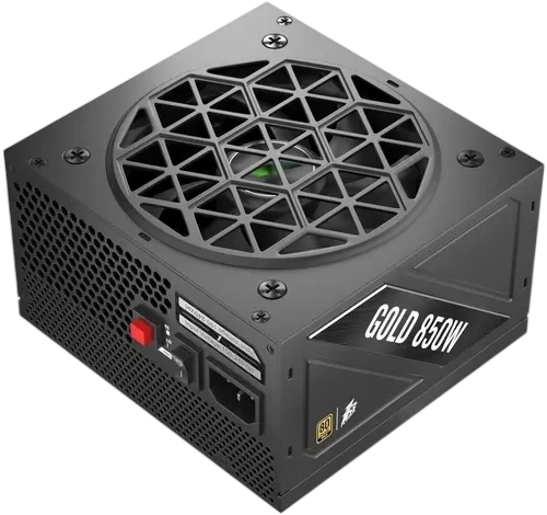 Блок питания 1STPLAYER 850W NGDP GOLD Black (HA-850BA4) 16 Pin (PCIe 5. ...