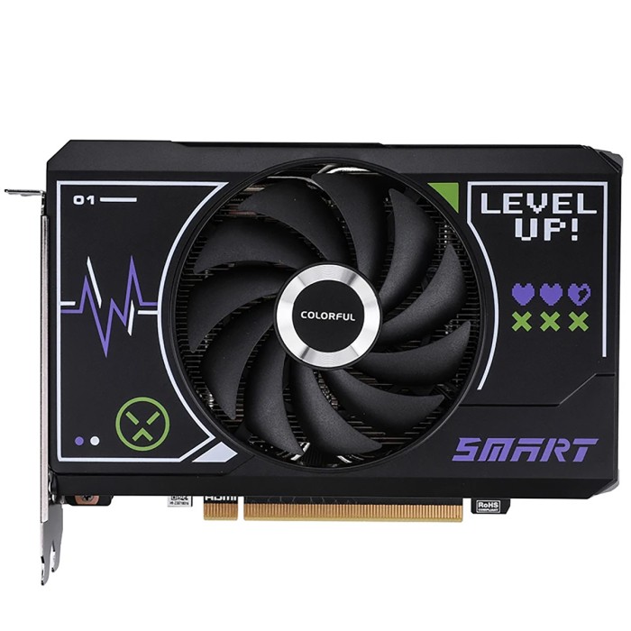 Видеокарта Colorful (RTX 4060 Mini 8GB-V) GeForce RTX 4060 8GB Mini 8GB ...